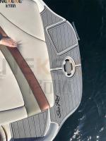 China Sea Ray 200 220 Select Swim Platform EVA Faux Teak Deck Mat Marine Flooring Pad for sale