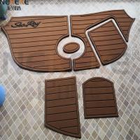 China Sea Ray 200 220 Select Swim Platform EVA Faux Teak Deck Mat Marine Flooring Pad for sale