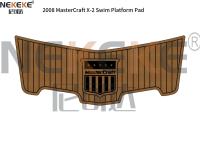 China 2008 MasterCraft X-2 Swim Platform EVA Faux Teak Deck Mat Marine Flooring Pad for sale