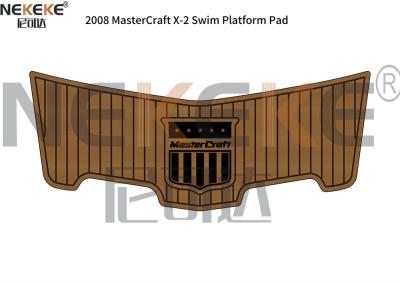 China 2008 MasterCraft X-2 Swim Platform EVA Faux Teak Deck Mat Marine Flooring Pad for sale
