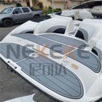 China 2015-2020 Yamaha 240 242 Jet Boat Swim Platform Cockpit EVA Faux Teak Deck Mat Flooring Pad for sale