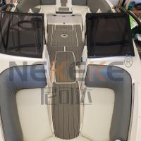 China 2015-2020 Yamaha 240 242 Jet Boat Swim Platform Cockpit EVA Faux Teak Deck Mat Flooring Pad for sale
