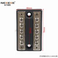 China BB1932-5P Waterproof 5 Way Marine Bus Bar with Nickel Plated Copper for Power Distribution for sale
