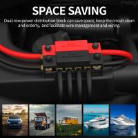 China BB1931-12P Waterproof 12 Way Marine Bus Bar with Flame Retardant Cover for Power Distribution for sale
