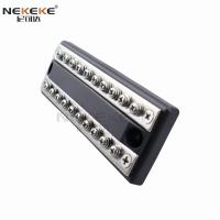 China BB1932-10P Waterproof 10 Way Marine Bus Bar with Nickel Plated Copper for Power Distribution for sale