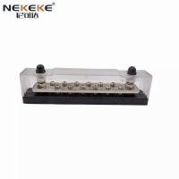 China BB2106 Heavy Duty 150A Rated Current Bus Bar with Tin-Plated Copper and Stainless Steel Hardware for sale