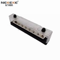 China BB2106 Heavy Duty 150A Rated Current Bus Bar with Tin-Plated Copper and Stainless Steel Hardware for sale