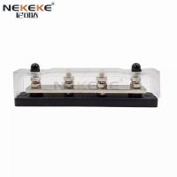 China BB2107 Heavy Duty 150A Rated Current Bus Bar with Tin-Plated Copper and Flame Retardant ABS Terminal Block for sale