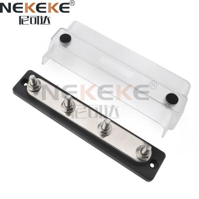 China BB2109C Waterproof 5 Way Marine Bus Bar with Nickel Plated Copper for Power Distribution Block for sale