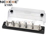 China BB2110C Waterproof 5 Way Marine Bus Bar with Nickel Plated Copper for Power Distribution for sale