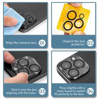 China 3D Silk Anti Shock Premier Eagle Lens Camera Screen Protector For IPhone 12 13 14 for sale