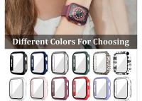 China Anti Scratch Watch Screen Protector Case 42mm 44mm Hard Watch Face Protector for sale