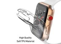 China 41mm 45mm Transparent TPU HD Watch Screen Protector Tempered Glass for sale