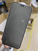 China Anti Spy Shockproof Tempered Glass Privacy Screen Protector For Iphone 14 for sale