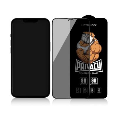 China 3D Privacy Temper Glass Screen Protector OEM Anti Shock Anti Explosion for sale