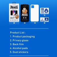 China 3D Privacy Temper Glass Screen Protector OEM Anti Shock Anti Explosion for sale
