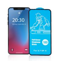 China 18D Silicone Dust Proof Screen Protector For Iphon 3d Edge Tempered Glass Anti Fingerprint for sale