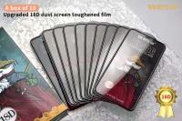 China 18D Silicone Anti Fingerprint Tempered Glass Screen Protector For Samsung for sale