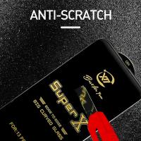 China Super X Big Curved Class Full Glue Tempered Glass Screen Protector For Iphone Huawei for sale