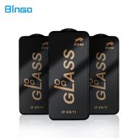 China 3D OG Temper Glass Phone Screen Protector For IPhone 14 Pro Max High Definition Anti Static for sale