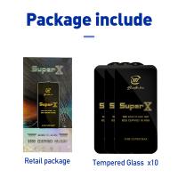 China Full Glue 9H 0.4MM Tempered Glass Phone Screen Protector For Iphone for sale