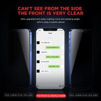 China Anti Glare Phone Screen Protector Anti Shock Anti Spy Privacy 9H Temper for sale