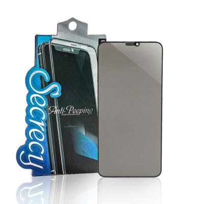 China Anti Glare Phone Screen Protector Anti Shock Anti Spy Privacy 9H Temper for sale