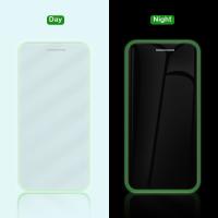 China Anti Explosion Tempered Glass Screen Protector Luminous Fluorescent 3d Full Glue High Transparent for sale