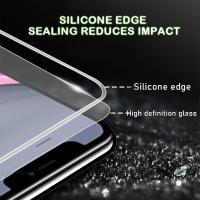 China Anti Explosion Tempered Glass Screen Protector Luminous Fluorescent 3d Full Glue High Transparent for sale