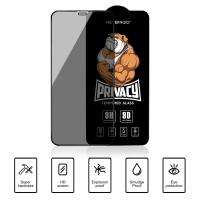 China Anti Spy Full Glue Mobile Phone Privacy Screen Protector For Iphone 13 Pro Max for sale