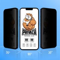 China 9h Hardness Ensures Privacy Tempered Glass Screen Protector For Iphone 15 Pro Max for sale