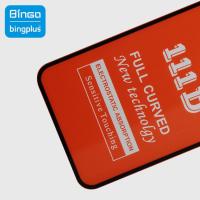China 111d Big Curved Glass Screen Protector Tempered Glass For Iphone 13 Pro Max for sale