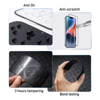 China Custom OEM ODM 9H 3D Screen Protector For IPhone 14 13 12 12pro Max for sale