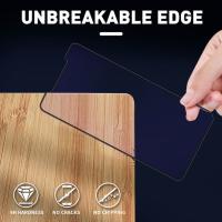 China 18D Airbag Full Glue 2.5D Glass Screen Protector Anti Blue Purple Light Screen Protector For IPhone Samsung for sale