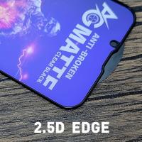 China 18D Airbag Full Glue 2.5D Glass Screen Protector Anti Blue Purple Light Screen Protector For IPhone Samsung for sale