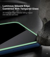 China Luminous Glowing 2.5D Curved Tempered Glass For Iphone for sale