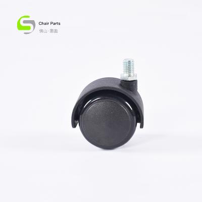 China Industrial Furniture Trolley Caster Nylon Heavy Duty Rubber Wheels With Thread IF-50PU for sale