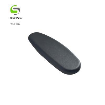 China Eco - Friendly Recycle HermanMiller PU-01 Chair Black Vinyl Replacement Arm Pads for sale