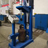 China Gas Cylinder Valves Changing Machine For Gas Tank 1.5KW Speed Rate 159 for sale