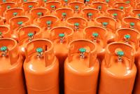 China 2.5-20KG Liquefied Gas Cylinder Sandblasting With CGA-580 Valve For Storage for sale