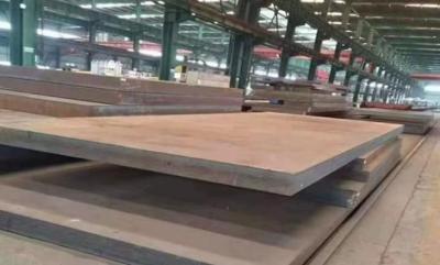 China S235JR Hot Rolled Carbon Steel Plate Pickling Sand Blasting for sale