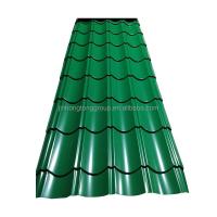 China DX51D Grade Color-coated CGI Corrugated Galvanized Iron/Steel Roof Sheet for Building Material for sale