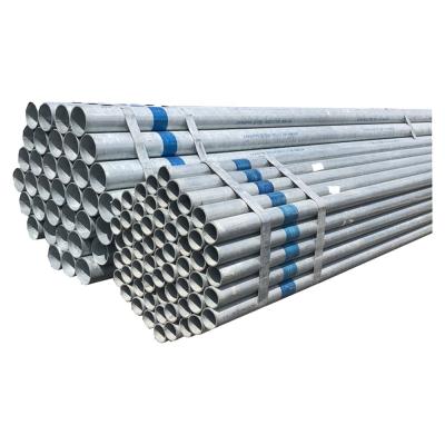 China 2 Inch Galvanized Steel Pipe ERW Technique for Fence Galvanized Pipe In Tianjin for sale