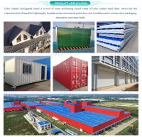 China YX35-130-780 PPGI Prepainted Galvanized Steel Plate for T-Shaped Roof Tile in 600-1250mm Width Color Coated Metal Sheet for sale