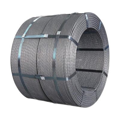 China Welding Services 3mm Diameter Hot-Dip Steel Core Strand Galvanized Steel Wire Rope Strand with AiSi Standard and Projects for sale