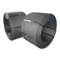 China Welding Services 3mm Diameter Hot-Dip Steel Core Strand Galvanized Steel Wire Rope Strand with AiSi Standard and Projects for sale