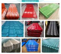 China Red RAL 040 40 67 PPGL PPGI Corrugated Steel Roof Sheet Tile in Customized Size and Thickness with ASTM Standard for sale