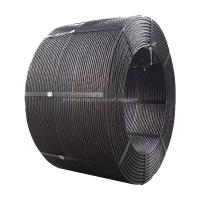 China Q195 Grade Cold Drawn Annealed PC Steel Strand Wire Rods for Prestressed Concrete 1*2 1*3 1*7 1*19 Strand Steel Wire for sale