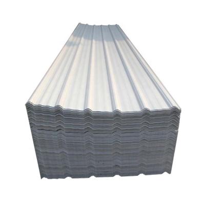 China Width 600-1250 mm Size/Dimension/Thickness Custom RAL 9002 Grey White Color Coated PPGI Corrugated Steel Roof Sheet Tile for sale