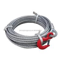 China Non-Alloy 1x7 Diameter ASTM A 475 High Tensile Galvanized 7 wire 0.33mm steel strand galvanized steel wire rope for sale